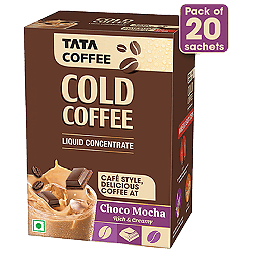 Buy Tata Coffee Choco Mocha Cold Coffee - Liquid Concentrate Online at ...