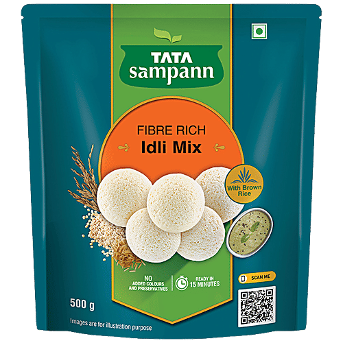Buy Tata Sampann Fiber Rich Idli Mix - Instant Ready To Cook Mix Online ...