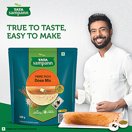 Buy Tata Sampann Fibre Rich Dosa Mix - Ready To Cook Breakfast Mix ...