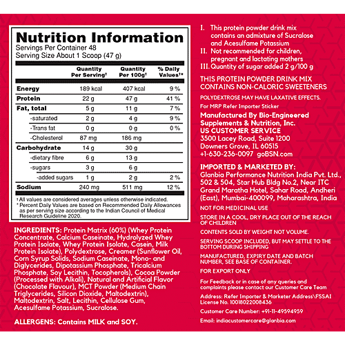 Buy BSN Syntha-6 Premium Protein Matrix - For Muscle Recovery ...