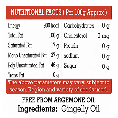 Buy Nalam Agmark Chekku Gingelly Oil Online at Best Price of Rs 235 ...