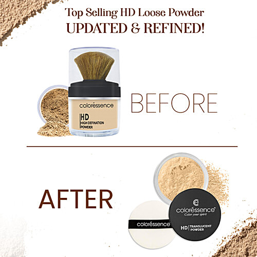 Buy Coloressence High-Definition Loose Powder - For Soft Focus, Natural ...