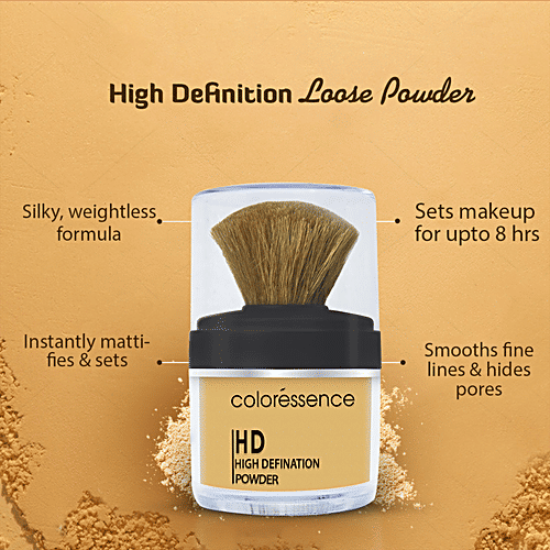 Buy Coloressence High-Definition Loose Powder - For Soft Focus, Natural ...