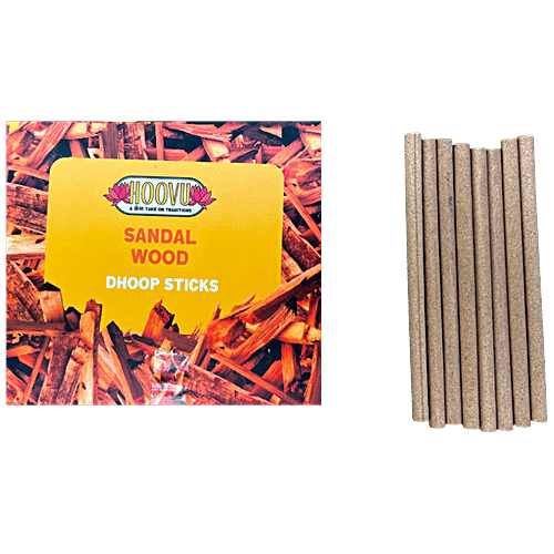 Buy Hoovu Fresh Dhoop Sticks - Sandal Wood Online at Best Price of Rs ...