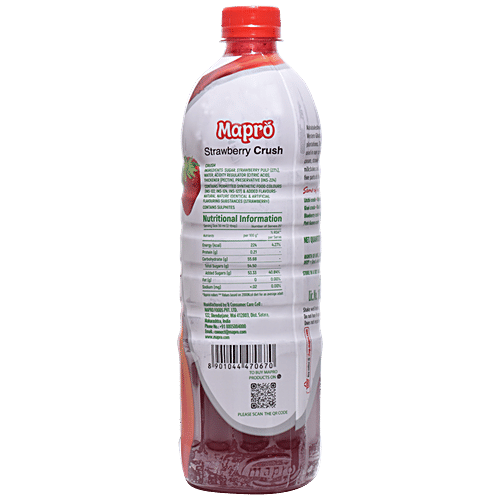 Buy Mapro Strawberry Crush Online at Best Price of Rs 180 - bigbasket