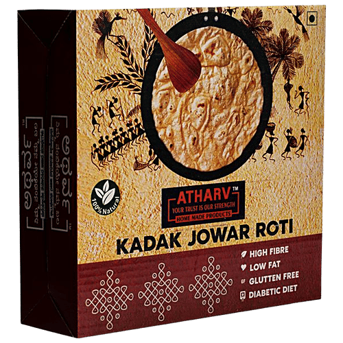 Buy Atharv Home Made Products Khadak Jowar Roti Online at Best Price of ...