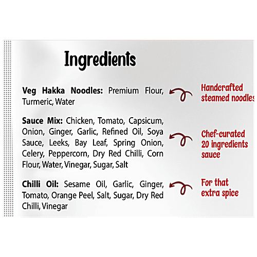 Buy Yu Instant Chicken Hakka Noodles With Kung Pao Sauce + Veggies ...