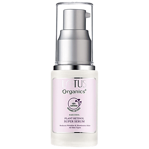 Buy Lotus Organics+ Plant Retinol Super Serum - Bakuchiol, Reduces ...