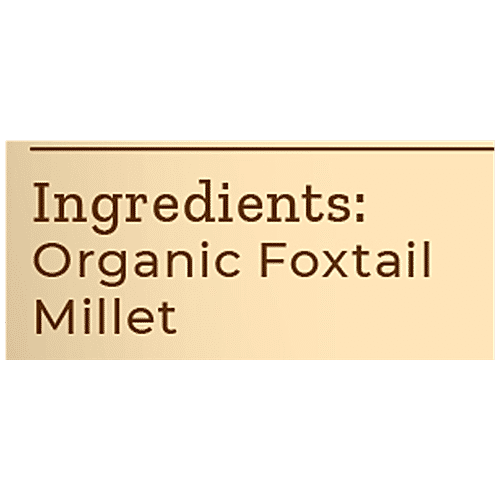 Buy Jiwa Organic Foxtail Millet - Unpolished & Indian Origin Online at ...