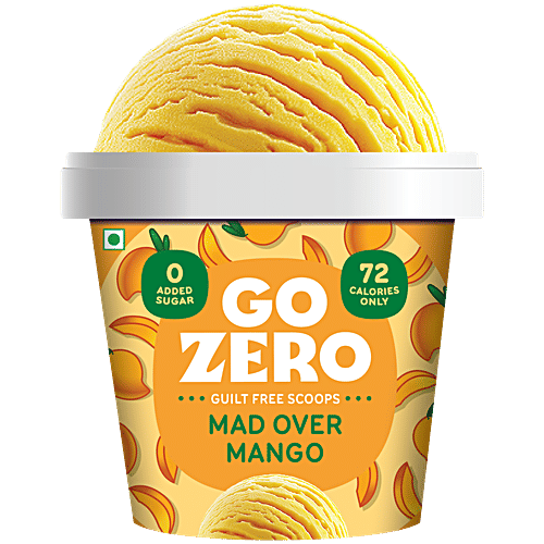 Buy Go Zero Mad Over Mango Guilt Free Ice Cream Scoops Online at Best Price of Rs 60 - bigbasket