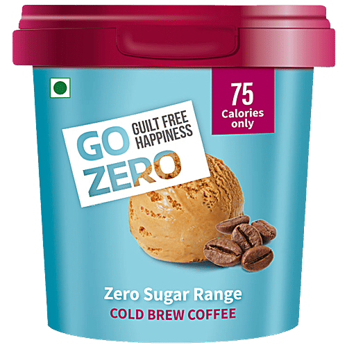Buy Go Zero Zero Sugar Ice Cream - Cold Brew Coffee Online at Best ...