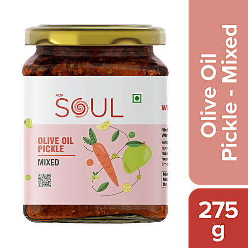 Buy ADF Soul Olive Oil Pickle - Mixed Online at Best Price of Rs 249 ...
