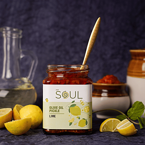 Buy ADF Soul Olive Oil Pickle - Lime Online at Best Price of Rs 299 ...