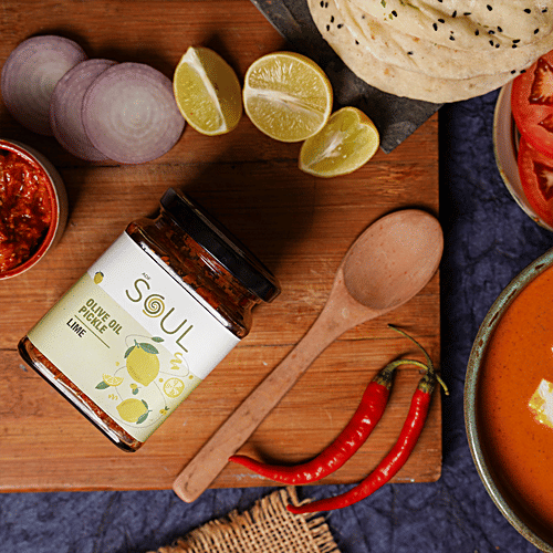 Buy ADF Soul Olive Oil Pickle - Lime Online at Best Price of Rs 299 ...