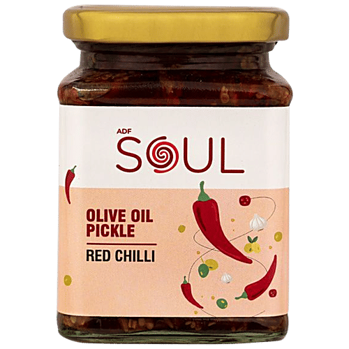 Buy ADF Soul Olive Oil Pickle - Red Chilli Online at Best Price of Rs ...