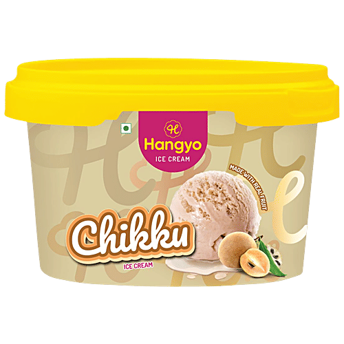 Buy Hangyo Chikku Ice Cream - Made With Real Fruit Online at Best Price ...