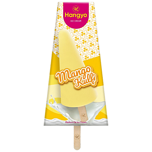 Buy Hangyo Mango Kulfi - Medium Fat Ice Cream Online at Best Price of ...