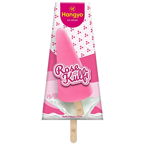 Buy Hangyo Rose Kulfi - Medium Fat Ice Cream Online at Best Price of Rs ...