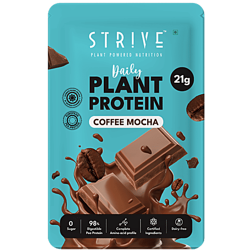 Buy Strive Vegan Protein Powder - Coffee Mocha Online at Best Price of ...