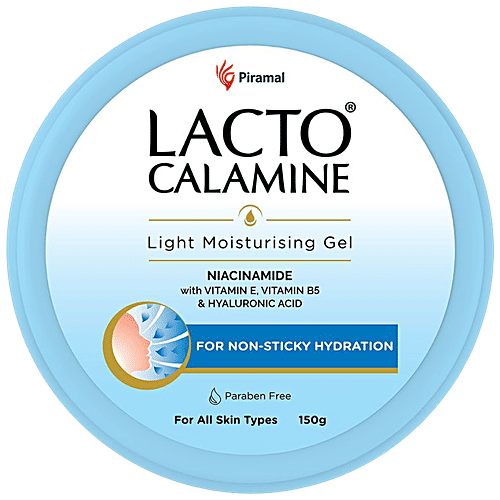 Buy Lacto Calamine Light Moisturising Gel - Niacinamide, Hyaluronic ...