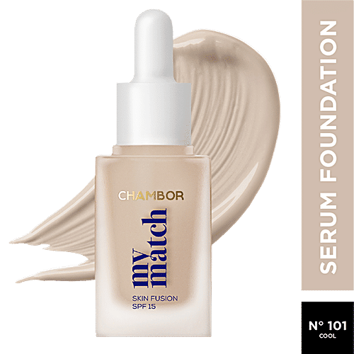 Buy Chambor My Match Skin Fusion Serum Foundation - SPF 15 Online at Best Price of Rs 1295 ...