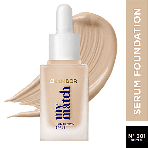 Buy CHAMBOR My Match Skin Fusion Serum Foundation - SPF 15 Online at ...