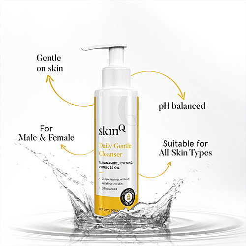 Buy SkinQ Daily Gentle Cleanser - Maintains pH Balance Online at Best ...