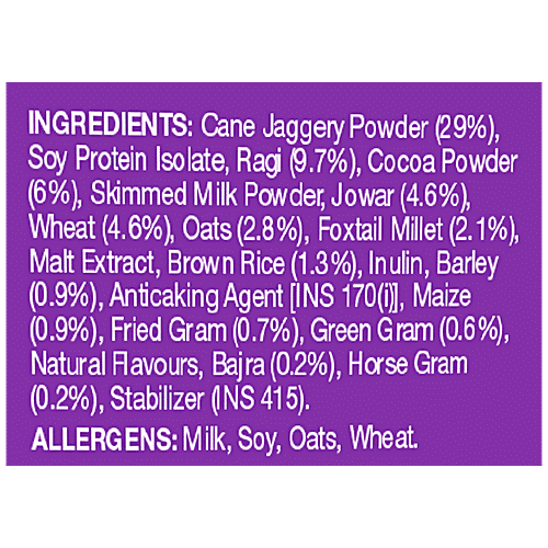 Buy Tata Soulfull Nutri Drink+ With Millets - Cocoa Lite, 12 Grains ...