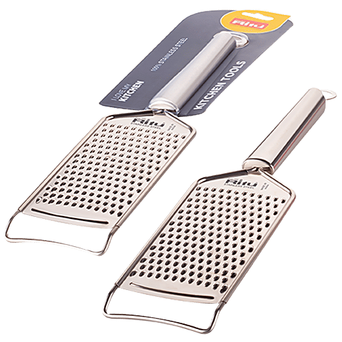 Buy Ritu Stainless Steel Grater - Jumbo, Kitchen Tool, Silver Online at ...