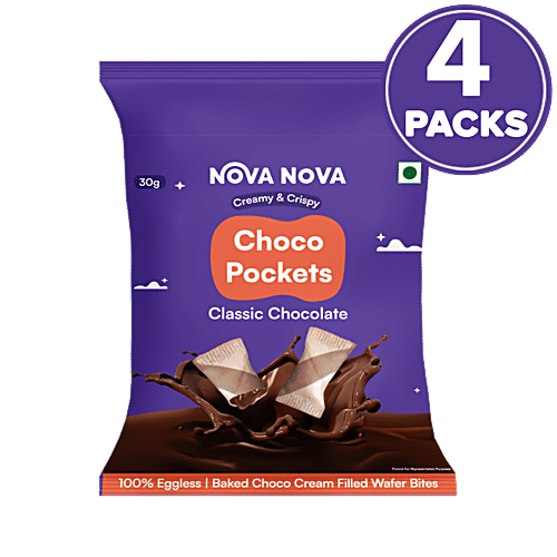 Buy Nova Nova Choco Pockets - Classic Chocolate Online at Best Price of ...