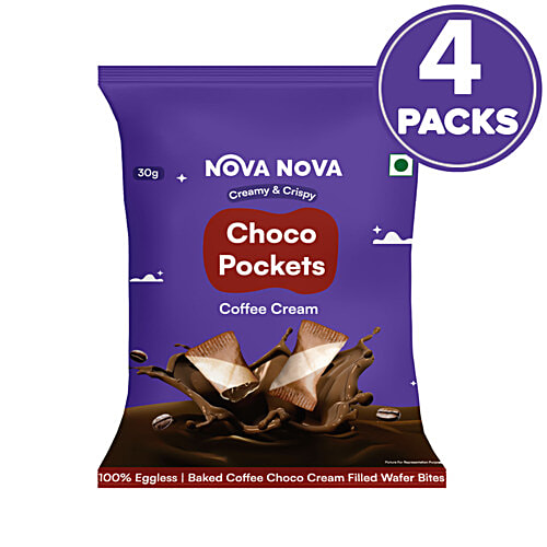 Buy Nova Nova Choco Pockets - Coffee Cream Online at Best Price of Rs ...