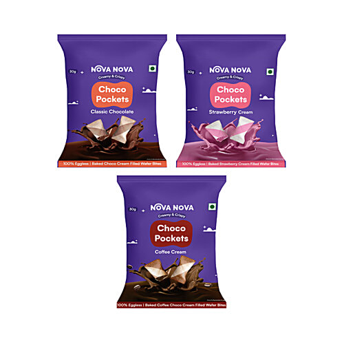 Buy Nova Nova Choco Pockets - Assorted Online at Best Price of Rs 198.99 - bigbasket
