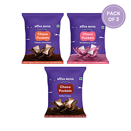 Buy Nova Nova Choco Pockets - Assorted Online at Best Price of Rs 225 ...