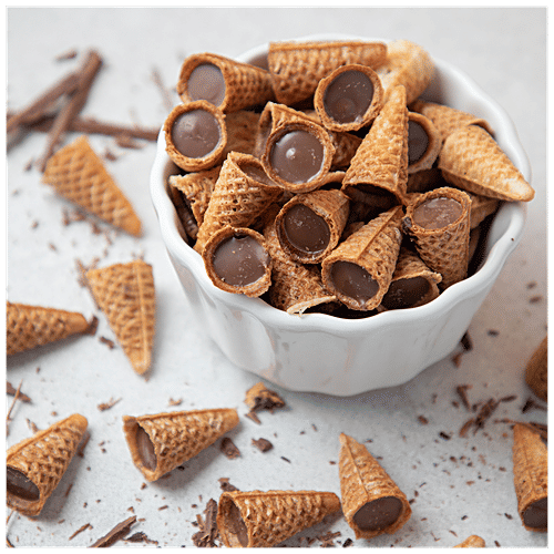Buy Nova Nova Best Bite Choco Filled Cones - Belgian Chocolate Online ...
