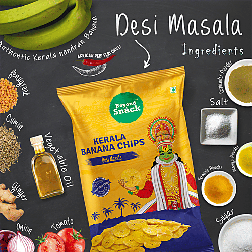 Buy Beyond Snack Kerala Banana Chips - Desi Masala, Super Thin Online ...