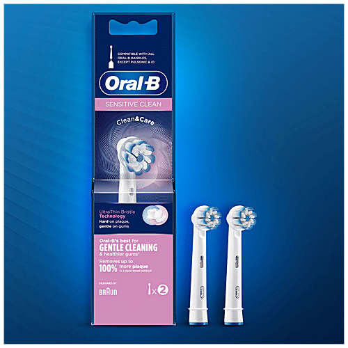 Buy Oral-B Sensitive Clean Refills, Original Replaceable Brush Head For ...