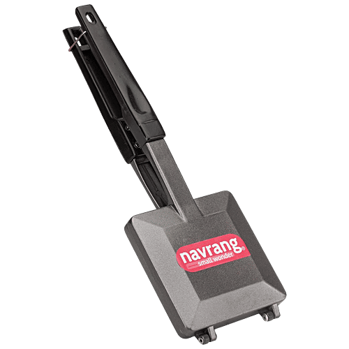 Buy Navrang Aluminium Bread Toaster - Non-Stick, Bakelite Handle, Big ...