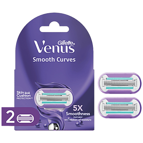 Buy Gillette Venus Venus Swirl Razor Cartridges - Long Lasting Painfree ...