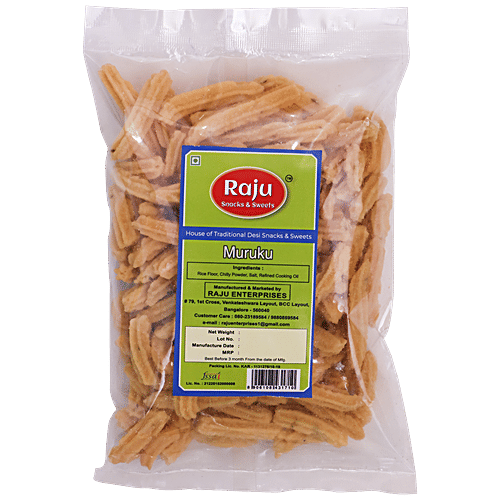 Buy Raju Snacks Murukku Online at Best Price of Rs 69 - bigbasket