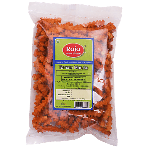 Buy Raju Snacks Tomato Twist Murukku Online at Best Price of Rs 69 ...