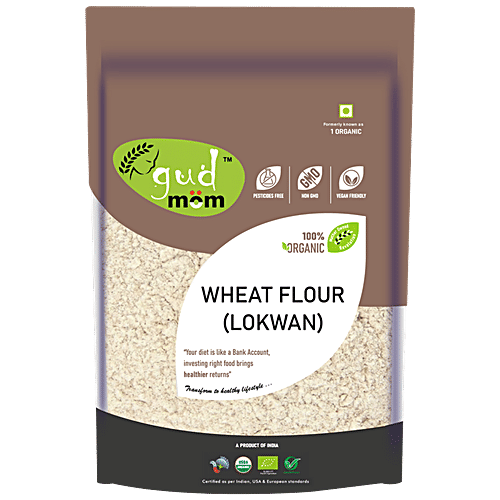 Buy Gudmom Wheat Flour/Lokwan Online at Best Price of Rs 75 - bigbasket