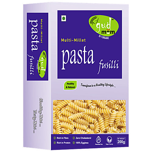 Buy Gudmom Multi Grain Millet Pasta - Fusilli Online at Best Price of ...