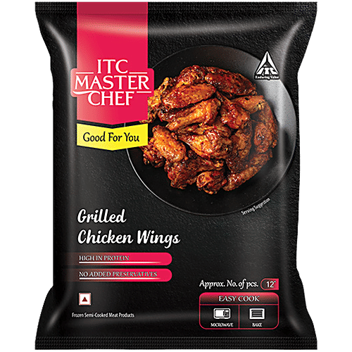 Buy ITC Master Chef Grilled Chicken Wings, Non-Veg Snack, Ready To Cook ...