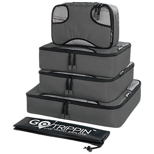 Buy Gotrippin Polyester Packing Cubes Travel Organisers - Water ...