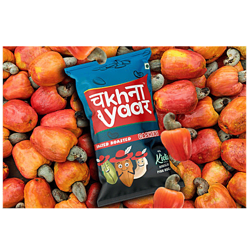 Buy CHAKHNA YAAR Salted Roasted Cashews Online at Best Price of Rs 20 ...