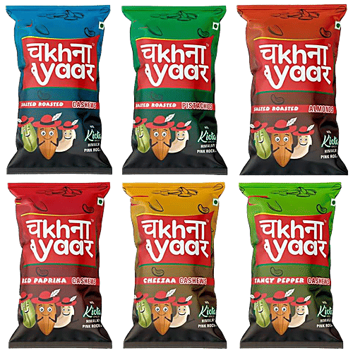 Buy CHAKHNA YAAR Salted Roasted Cashews Online at Best Price of Rs 20 ...