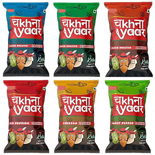 Buy CHAKHNA YAAR Tangy Pepper Cashews Online at Best Price of Rs 20 ...
