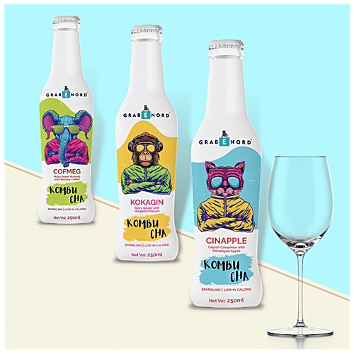 Buy Grabenord Kombucha - Cinaple, Ceylon Cinnamon With Himalayan Apple ...