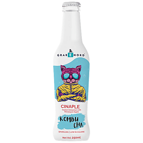 Buy Grabenord Kombucha - Cinaple, Ceylon Cinnamon With Himalayan Apple ...