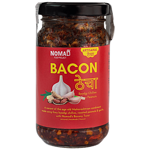 Buy Nomad Food Project Bacon Thecha - Red, Artisanal Online at Best ...